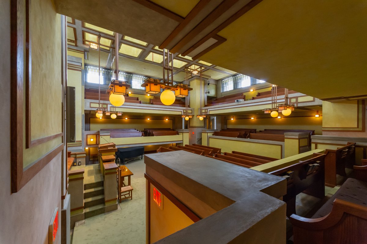 YINJISPACE - Frank Lloyd Wright x 1908 Unity Temple